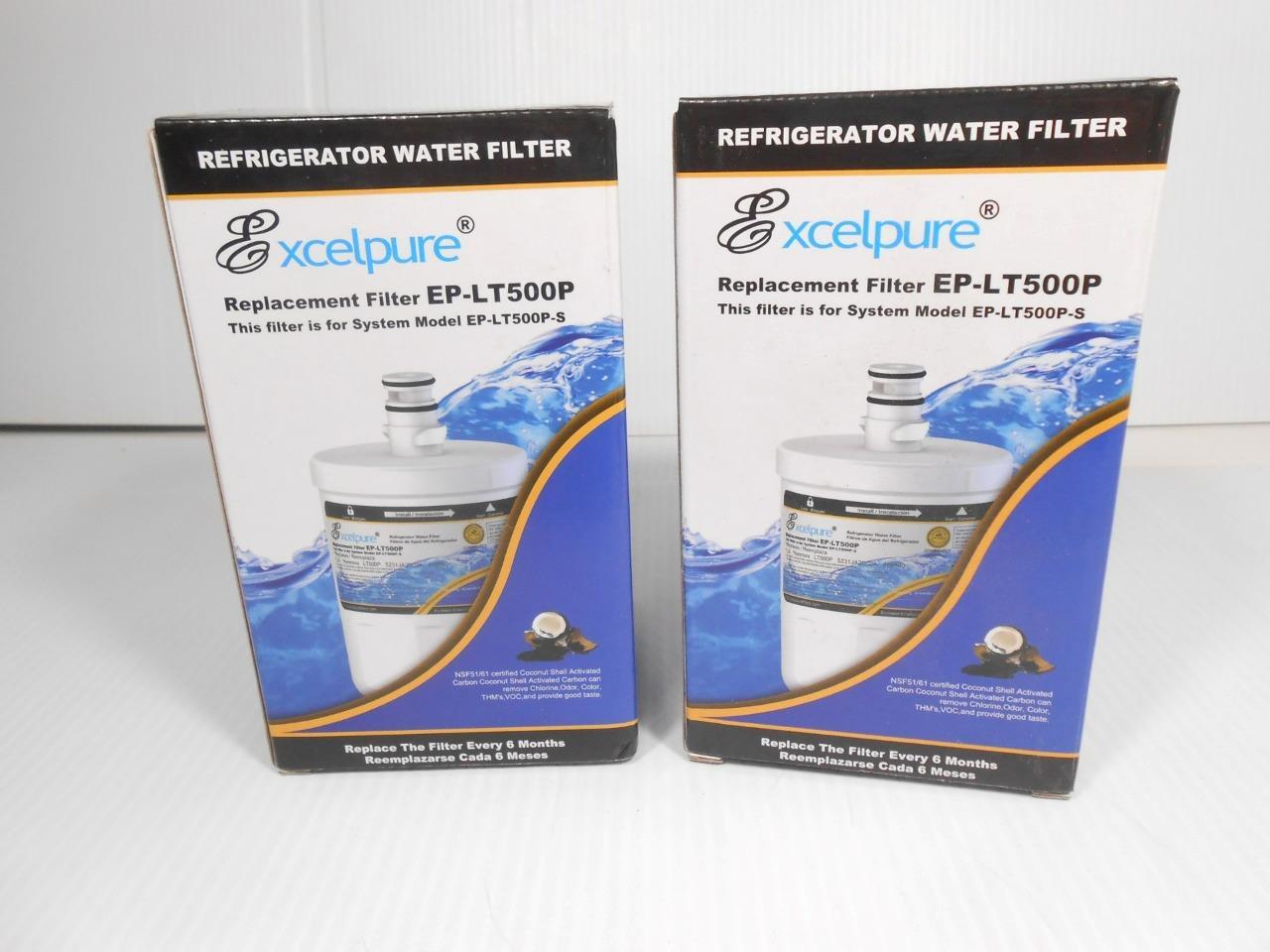 Lot of 2 Excelpure EP-LT500P Water Filter Replacement for LG and ...