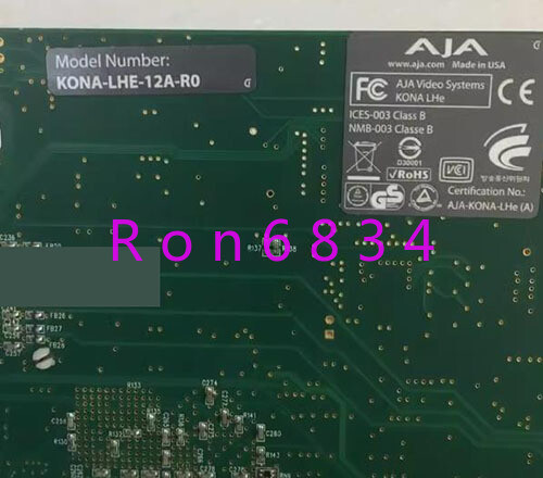 1pc used AJA KONA-LHE-12A-R0 card KONA LHe | eBay