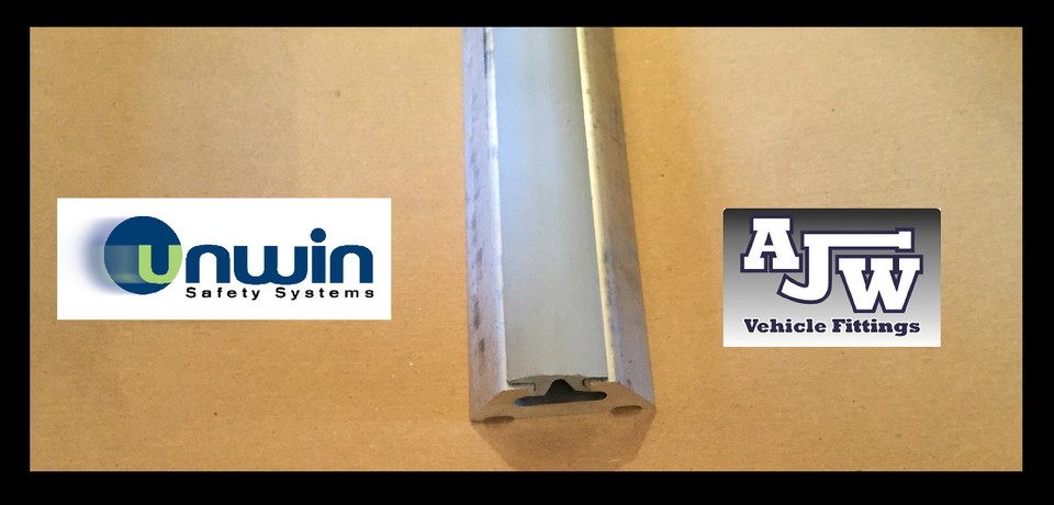 1m Rubber Trim Insert Surface Low Profile Unwin Rail Track Bus Camper ...