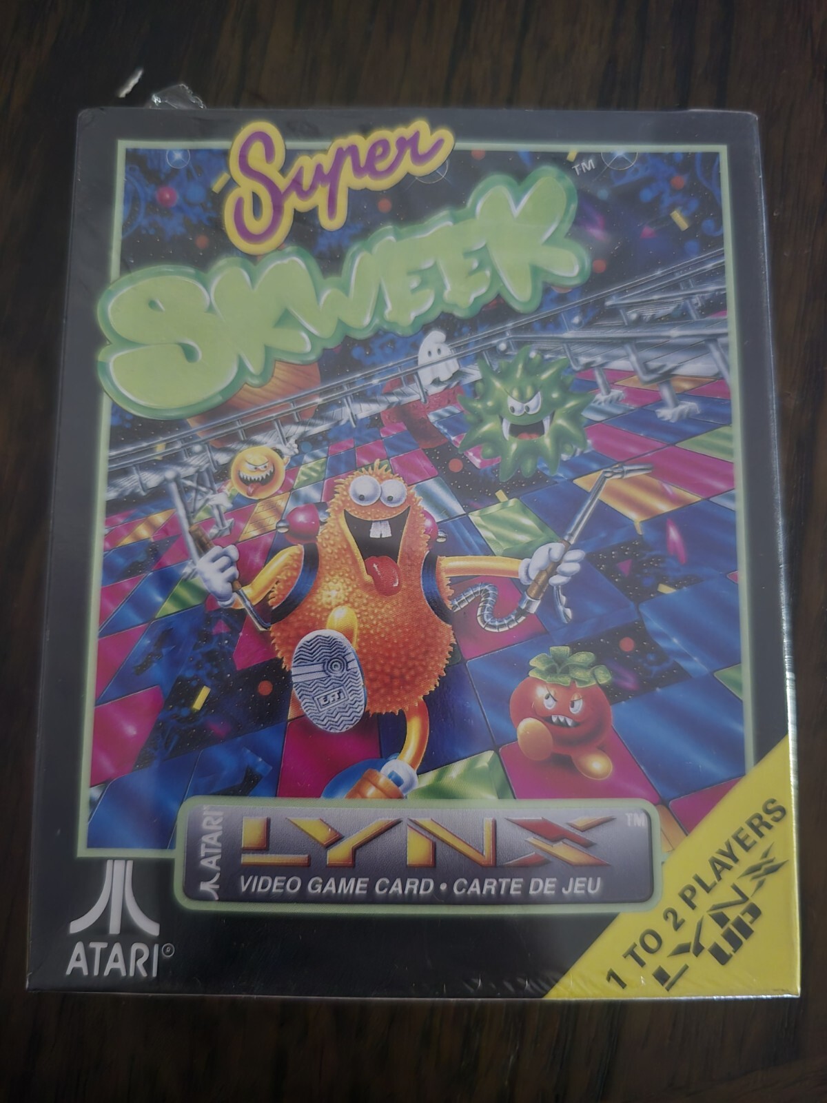 BRAND NEW FACTORY SEALED | Super Skweek Squeak | Atari Lynx Game 1991 ...