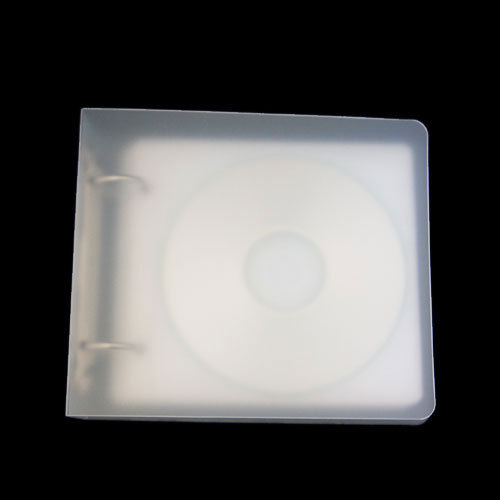 2 PCS 24-CD CLEAR CD DVD POLY CASE W/WHITE SLEEVES PP-RB-24C I25 | eBay