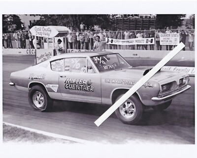 1960s NHRA Drag Racing-Ed Miller's 1968 426 HEMI CUDA-Cecil County ...