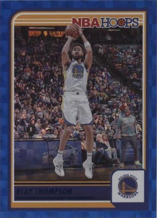 2023-24 Panini NBA Hoops - Klay Thompson #18 Hyper Blue for sale online ...