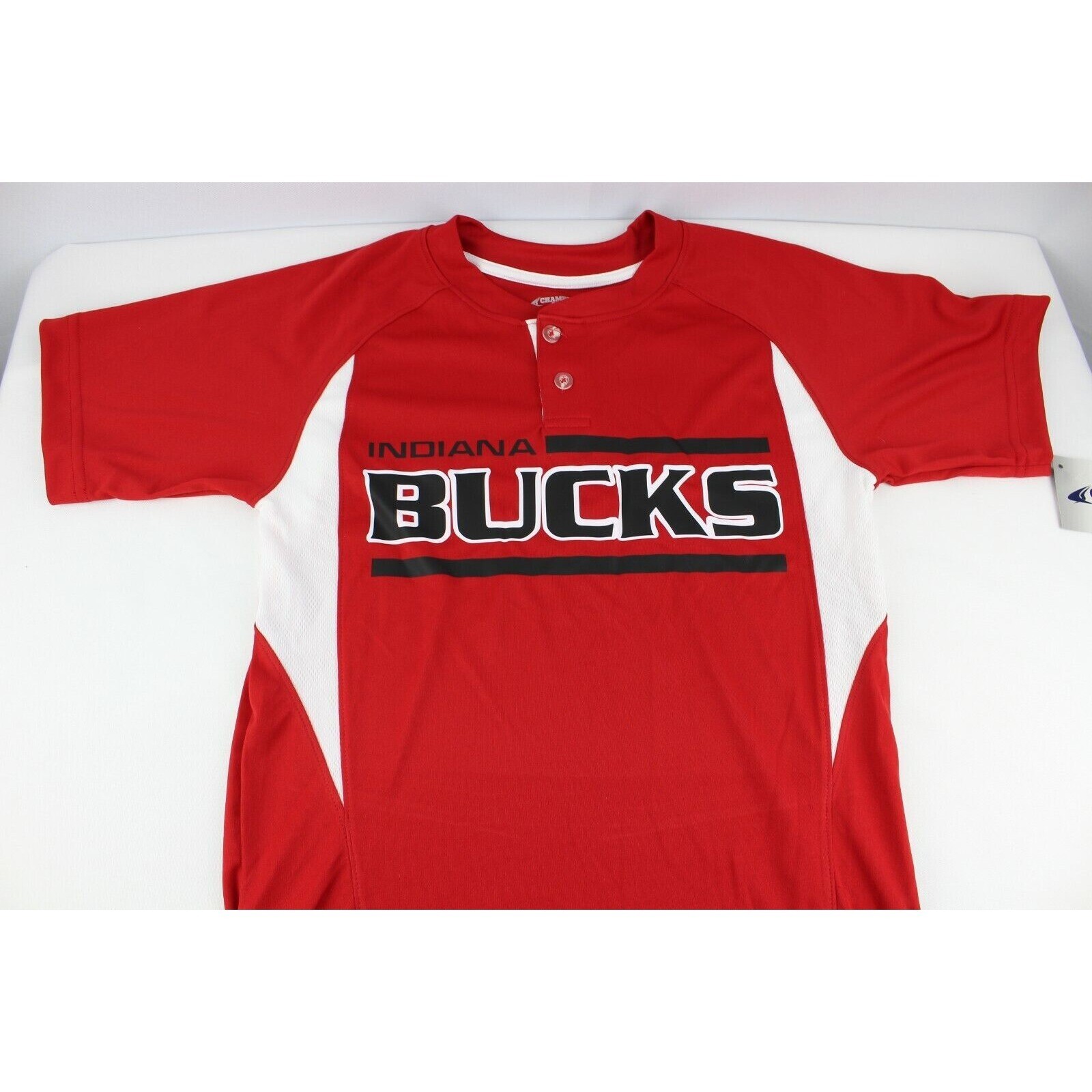 Indiana Bucks Jersey YOUTH Large Comfort Scarlet NWT NEW | eBay