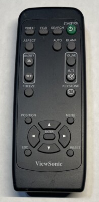 ViewSonic Projector Remote Control Original for PJ520 PJ562 PJ552 PJ650 ...