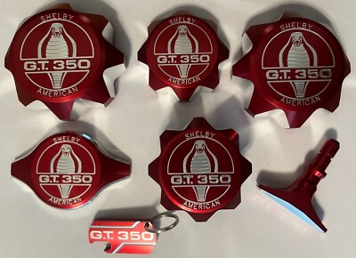 Shelby GT350 Engine Cap Set - Shelby New, Exceptionally Rare ! Torch ...