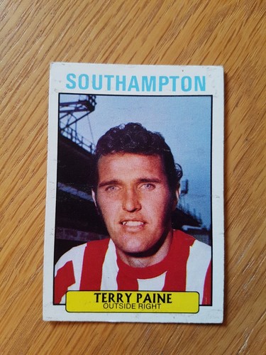 A&BC 1971 Footballer Card Purple - Terry Paine - Southampton- #101 (b ...