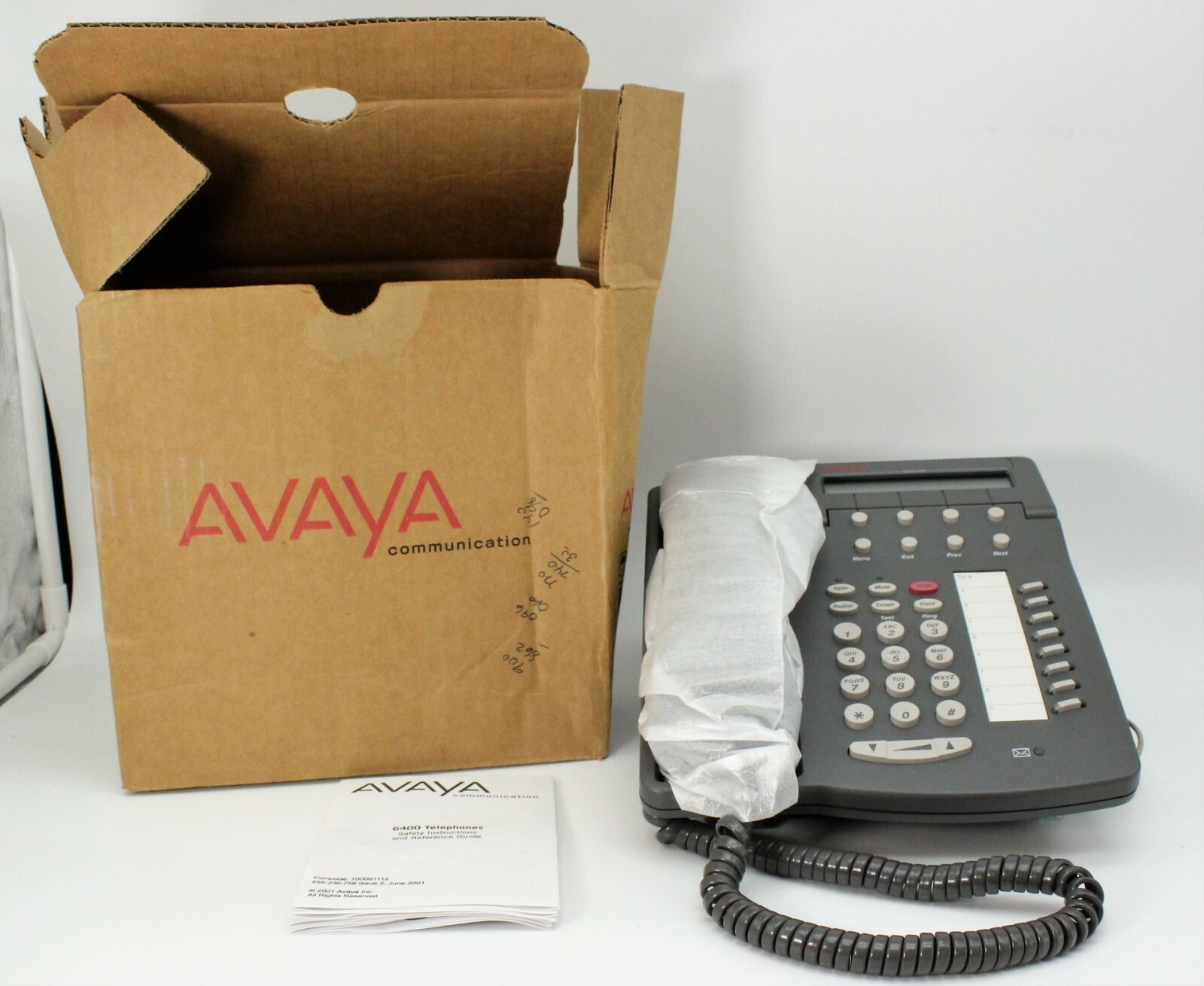 [NEW] AVAYA 6400 DIGITAL LUCENT PHONE GREY Comcode: 700061112 ...