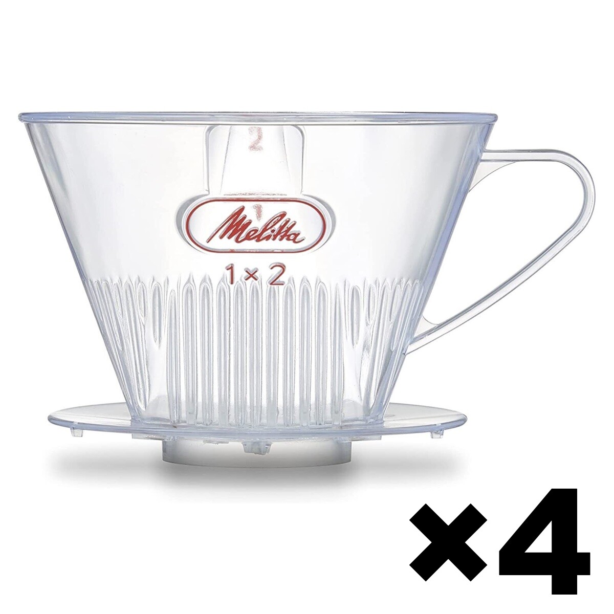 Melitta Coffee Dripper for 2-4Cups with Spoon 4Cup Set ‎112 x 135 x 82 ...