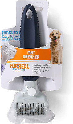 Mat Breaker Dog Grooming Tool, Blue, For Medium & Long Coats, (FF10524 ...