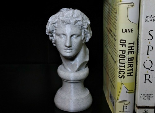 Alexander the Great Bust; 7-inch Statue of the Macedonian Greek General ...
