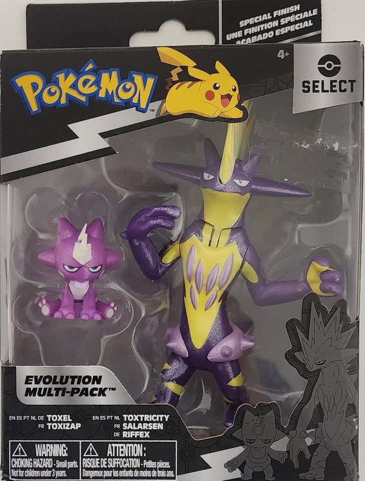 2023 Pokémon Select Evolution Multi-Pack Toxel and Toxtricity Action ...