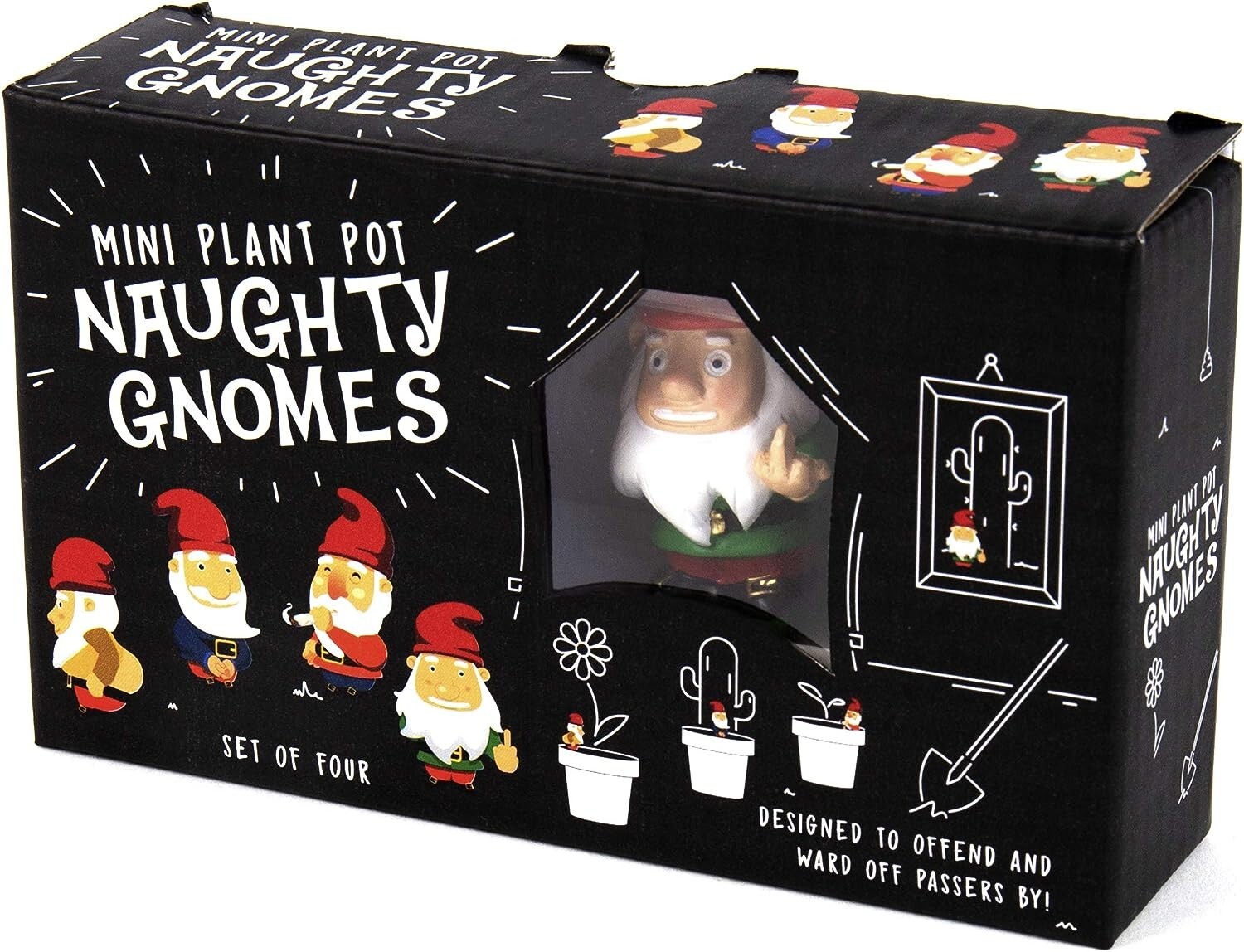 Naughty Gnomes Planters - Sticking Willy Out, Middle Finger, Ass Butt ...