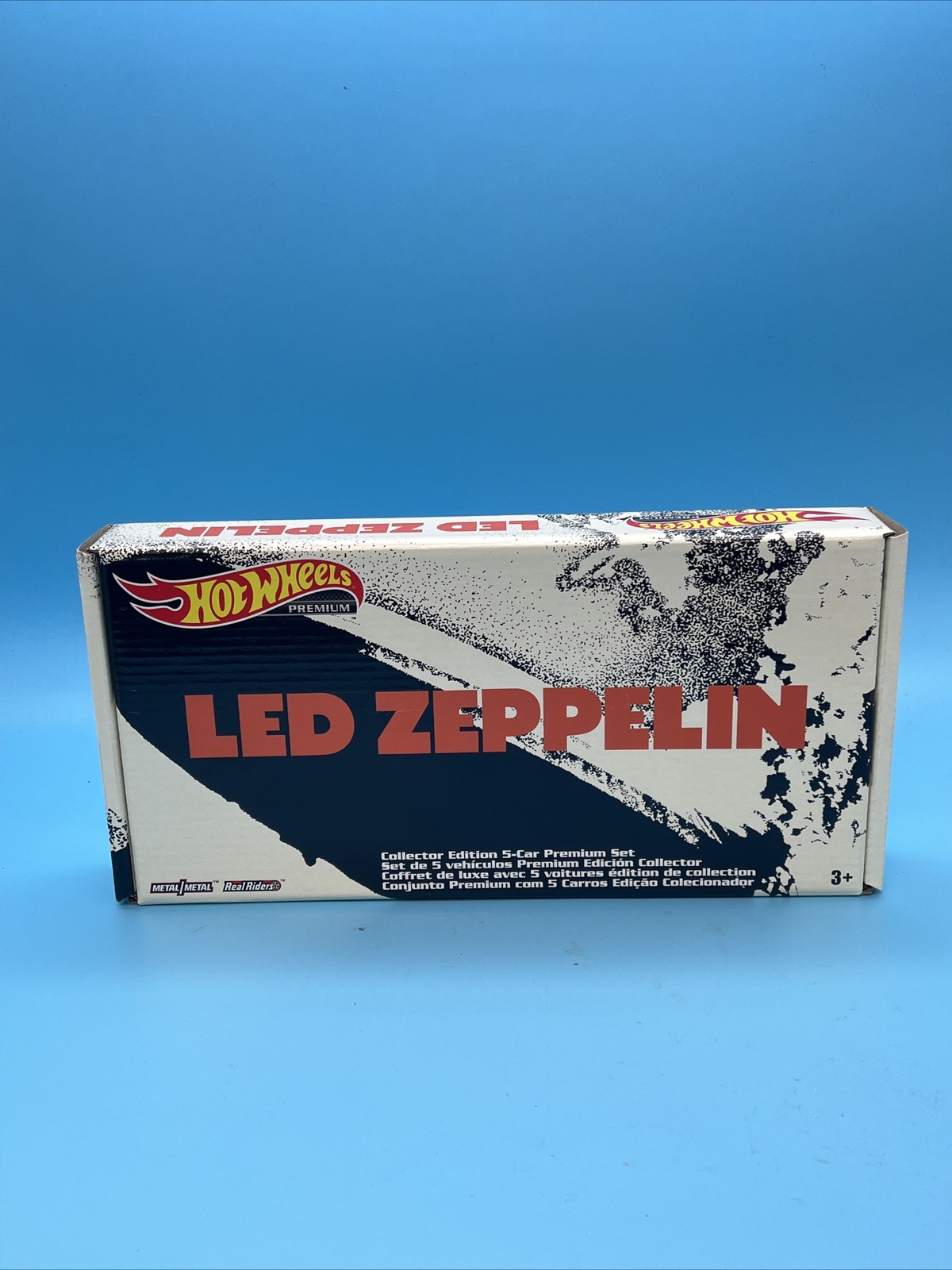 Hot Wheels Led Zeppelin Pop Culture Premium Box Set of 5 Cars Collector #BB