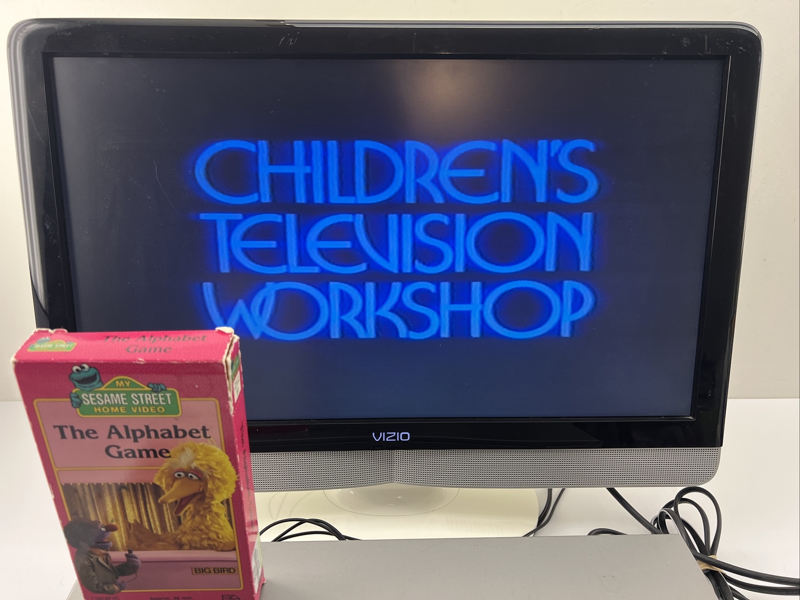 Sesame Street The Alphabet Game Big Bird PBS Video VHS Video 1988 ...