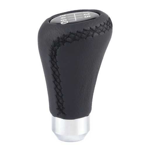 Universal Car Vehicle 6 Speed Gear Shift Knob PU Shifter Stick with 3 ...