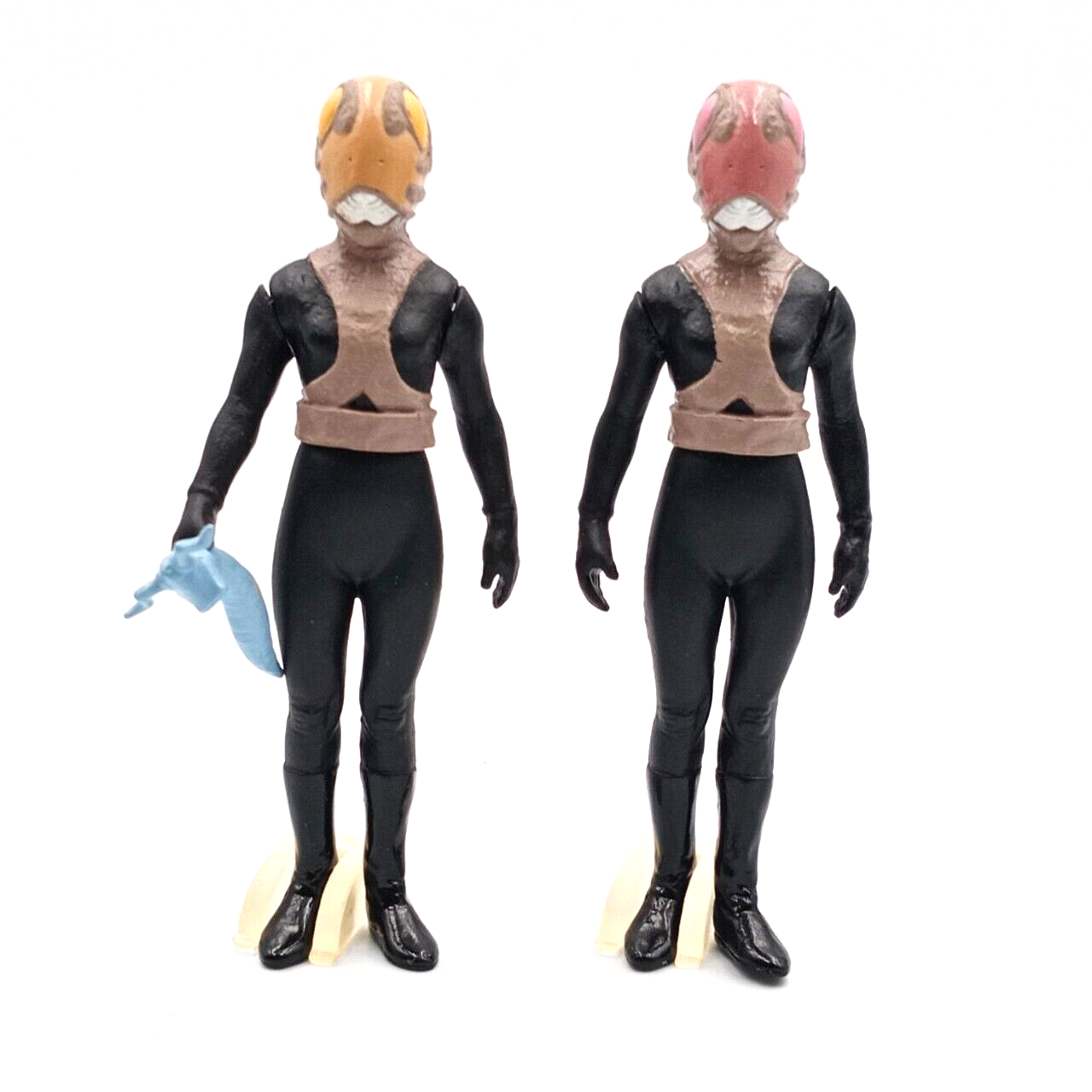 2Pcs Japan Bandai Ultraman Monster Alien Pit Pitt Mini Figure Gashapon ...