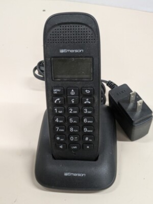 Emerson Digital Cordless Phone Dect 6.0 Expandable 1 Phone Hands Free ...