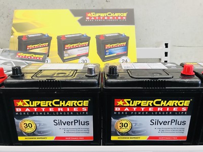 Supercharge 55D23L / 55d23R Battery Fits Most Sedan Cars 30 Month ...