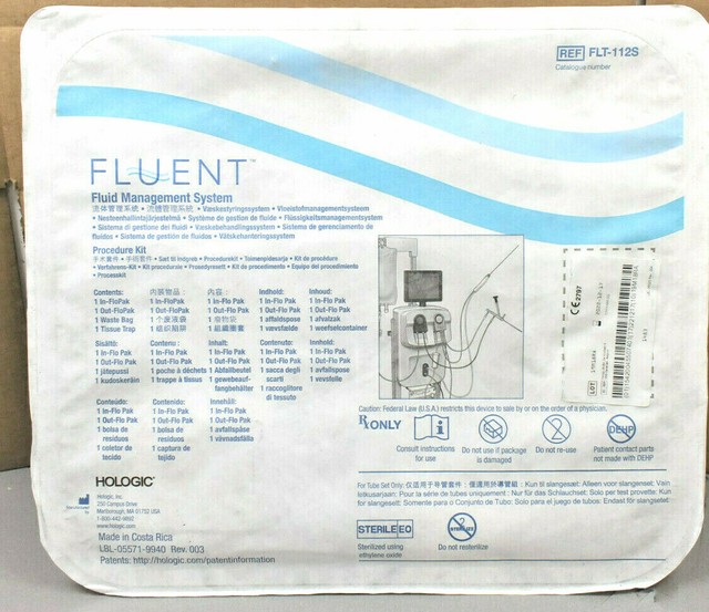 Hologic Fluent Flt-112s Fluid Management System Exp 2022 for sale ...