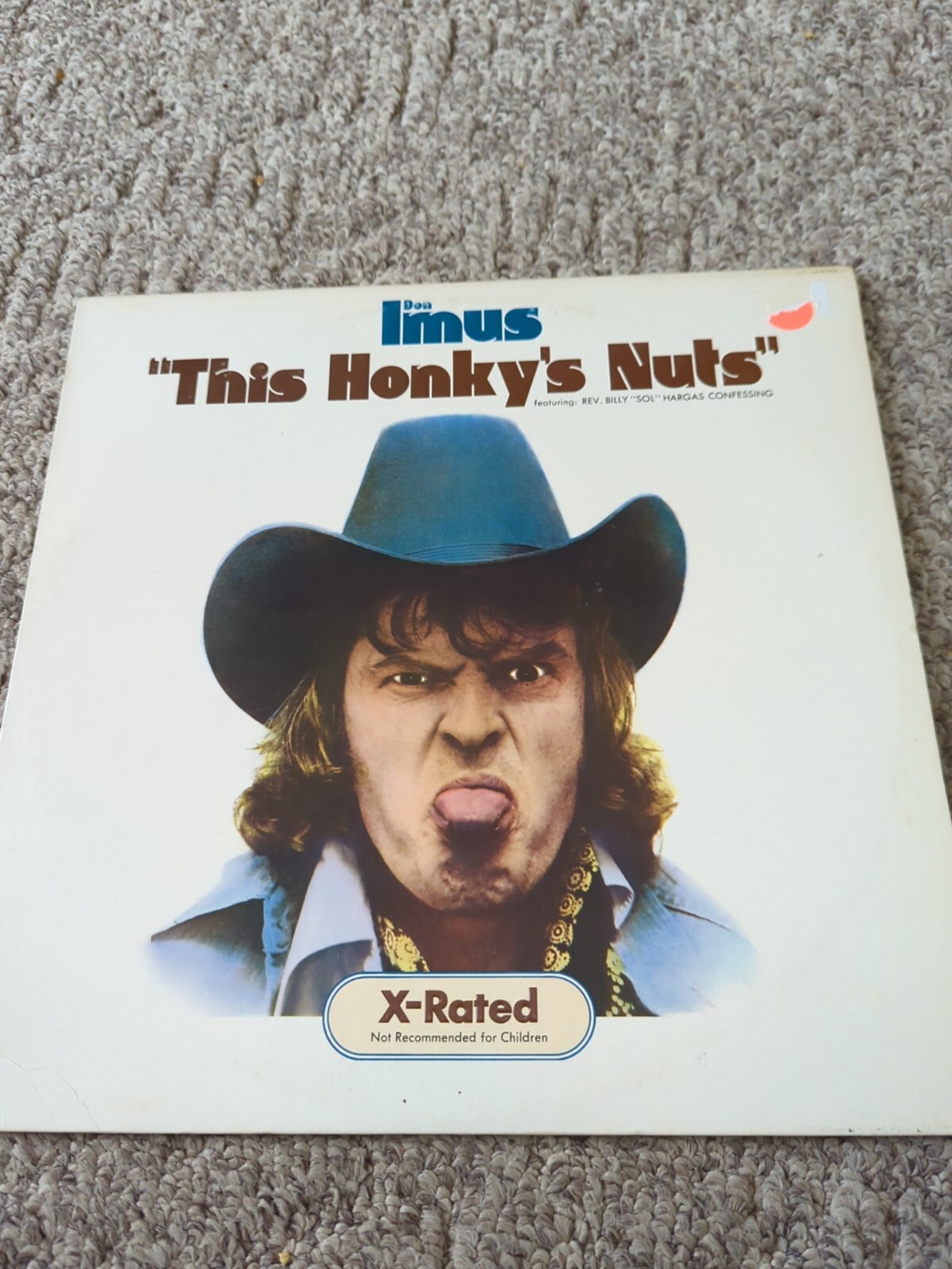 DON IMUS”THIS HONKY’S NUTS” 33 RPM LP RECORD,BANG RECORDS, 1974 BLP-407 ...