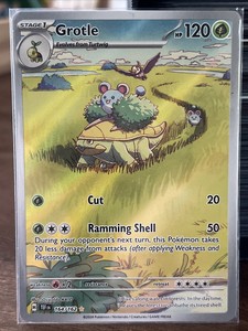 Grotle 2024 Scarlet & Violet: Temporal Forces #164/162 Illustration ...