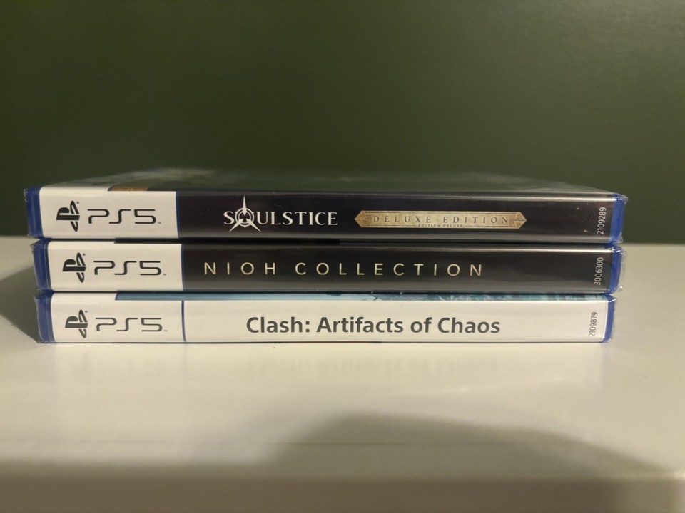 PS5 New Game Bundle Nioh Collection, Soulstice, Clash: Artifacts Of ...