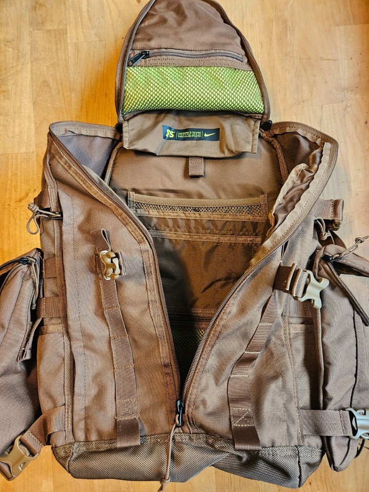 Nike SFS Responder Training Backpack Military Brown Excellent Cond ...