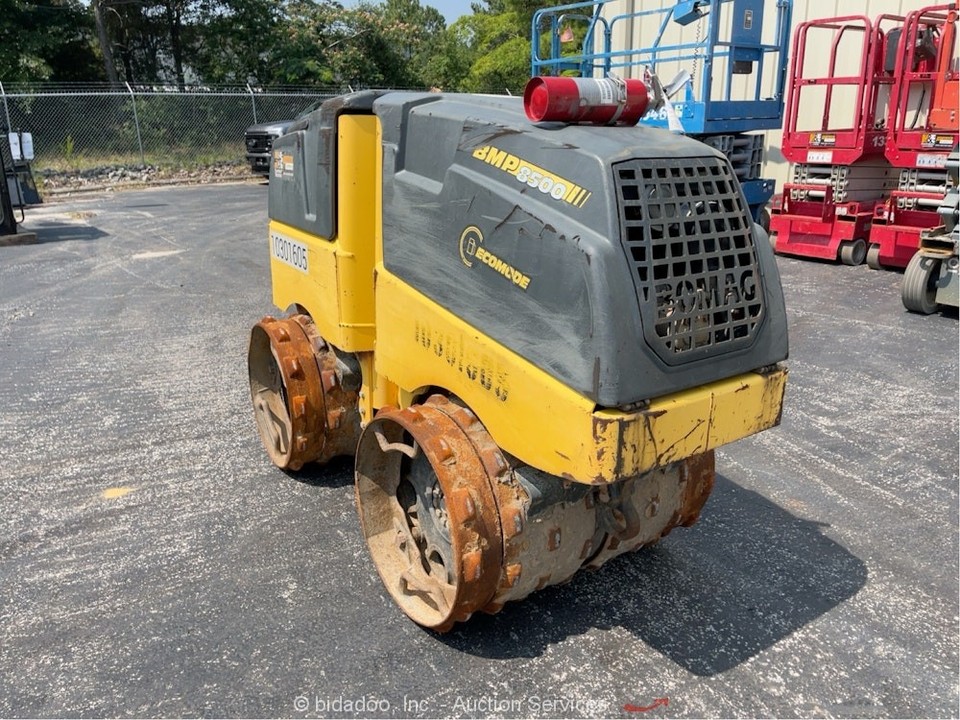 2020 Bomag BMP 8500 Articulating Trench Compactor Compactor Kubota Soil ...