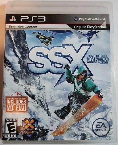SSX PS3 Sony PlayStation 3 Case & Disc Tested Working | eBay