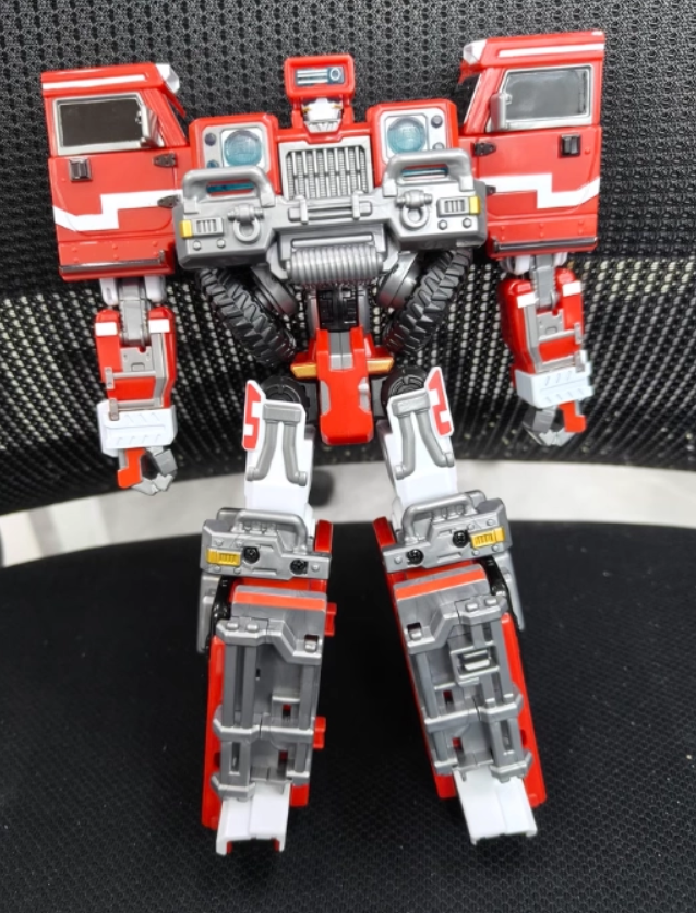 22cm TOBOT V WILD CHIEF 9" Action Figure Jeep Vehicle Transform Robot ...