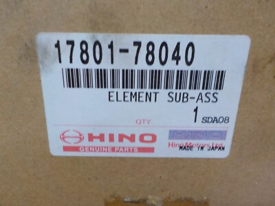 HINO 1780178040 Air Filter, 17801-78040, | eBay