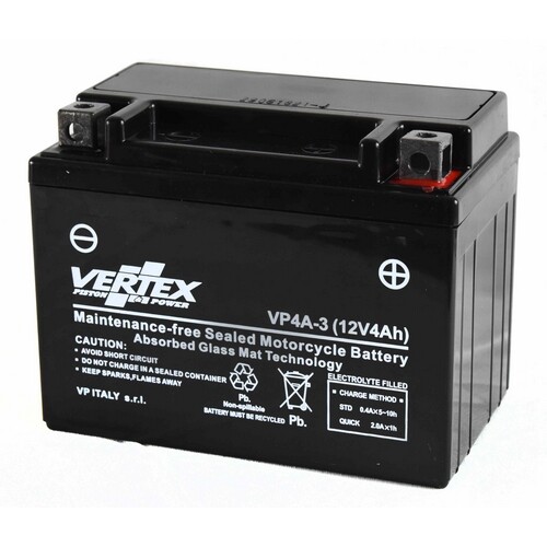 Vertex VP4A-3 Battery For Pegasus Corona 25 Sport Edition 06-10 | eBay.de