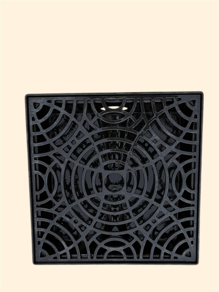 (2 )Stealth Drain 12”Blk Vinyl Catch Basin Downspout Exten. Kit. 2 ...