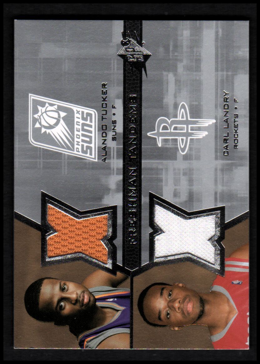 2007-08 SPx Freshman Orientation Tandems #TL Alando Tucker/Carl Landry ...