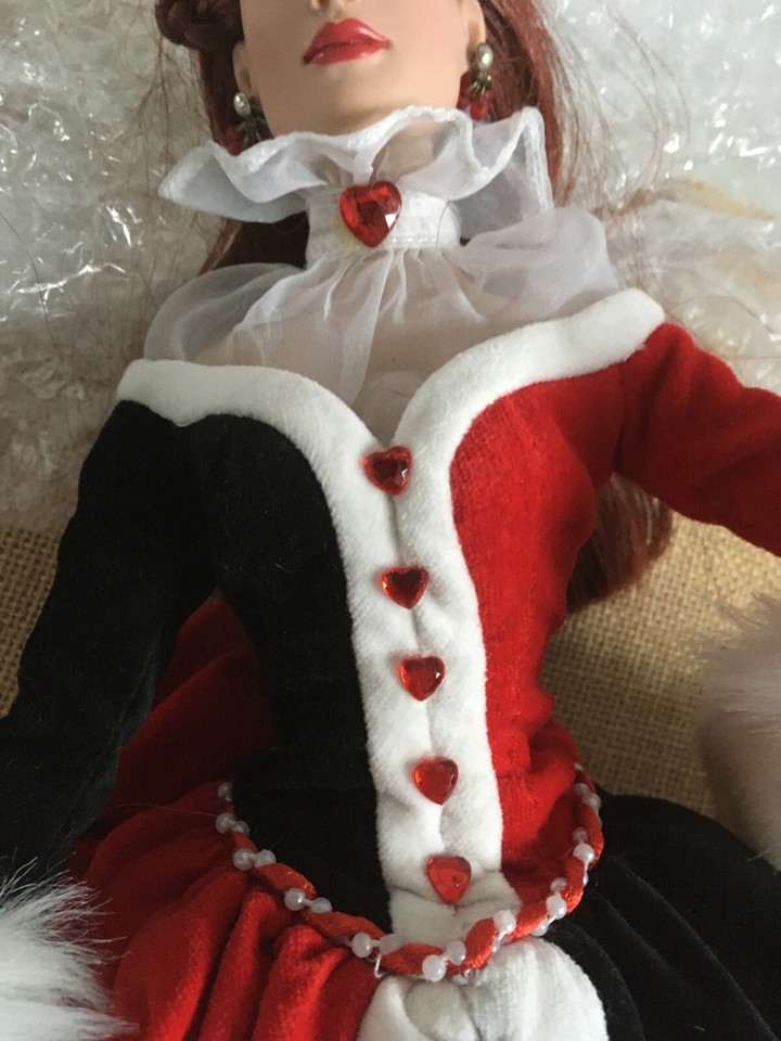Tonner Alice in Wonderland QUEEN OF HEARTS CORONATION GOWN on a 16 ...