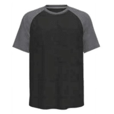 George 2 Tone Gray &Black Men's Crew Neck T-Shirt X Large 46-48 | eBay