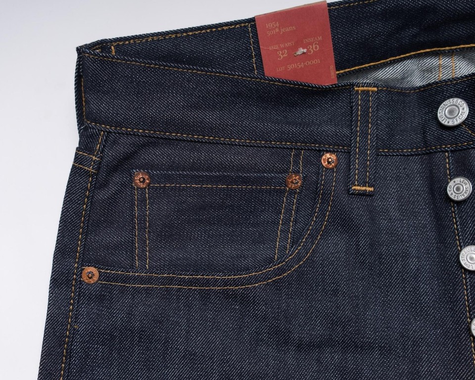 LVC Levi’s Vintage Clothing 501 XX 1954 Selvedge Denim Jeans 32X34 Made ...