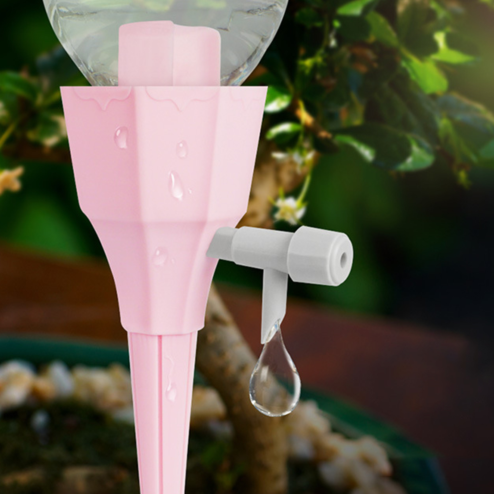 3pcs Flower Drippers Elaborate Design Water-saving Drip Flower Drippers ...