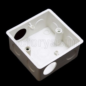 Wall Socket Back Box Surface-Mounting Single Gang For 86mm 3.4 ...