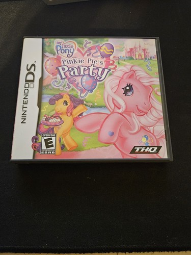 My Little Pony: Pinkie Pie's Party (Nintendo DS, 2008) Complete game ...