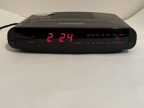 Magnavox Clock Radio AJ 3240/17 - Dual Alarm Tested | eBay