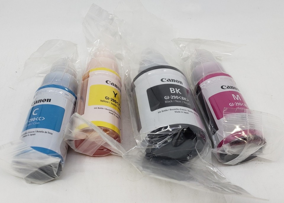 Canon GI-290 CMYK PIXMA MegaTank Toner Accessory Kit (4 color) - [LN ...