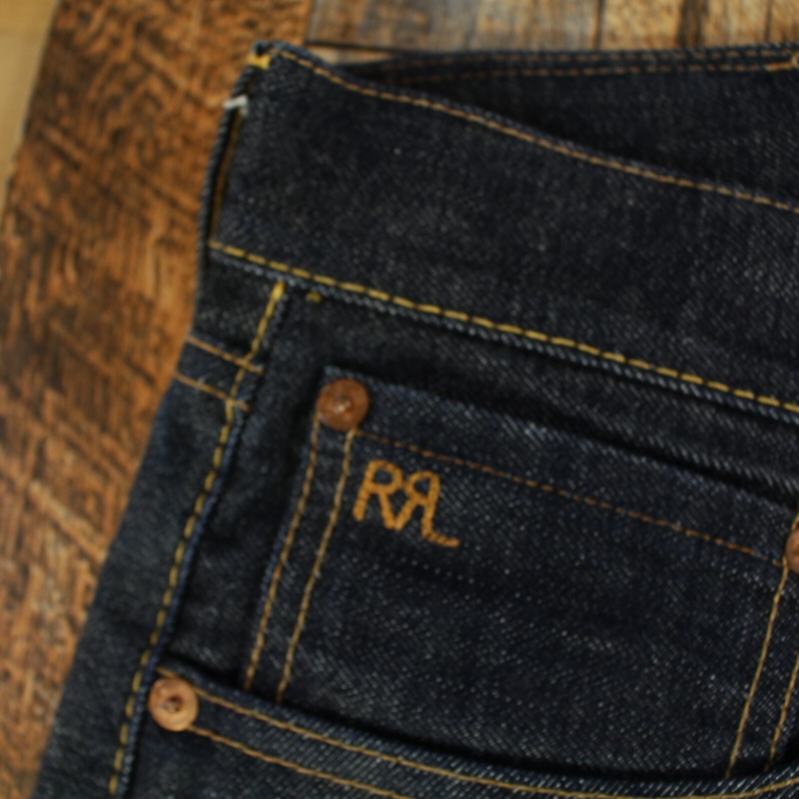 Ralph Lauren RRL Japanese Selvedge Denim Jeans Slim F… - Gem