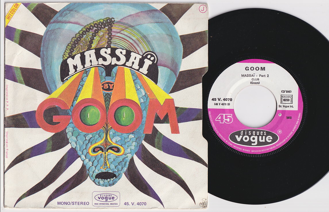 GOOM * 1972 French VOODOO AFRO FUNK EXOTICA LIBRARY 45 * Listen! | eBay UK