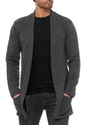 Red Bridge Herren Cardigan Jacke Sweat-Jacke Sakko Long Cut | eBay.de