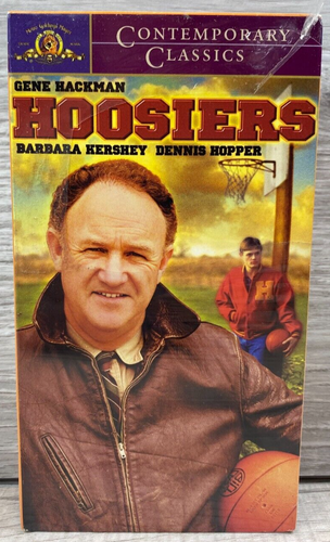 Hoosiers (1986 VHS 2000 PG MGM) Gene Hackman Barbara Hershey Brand New ...