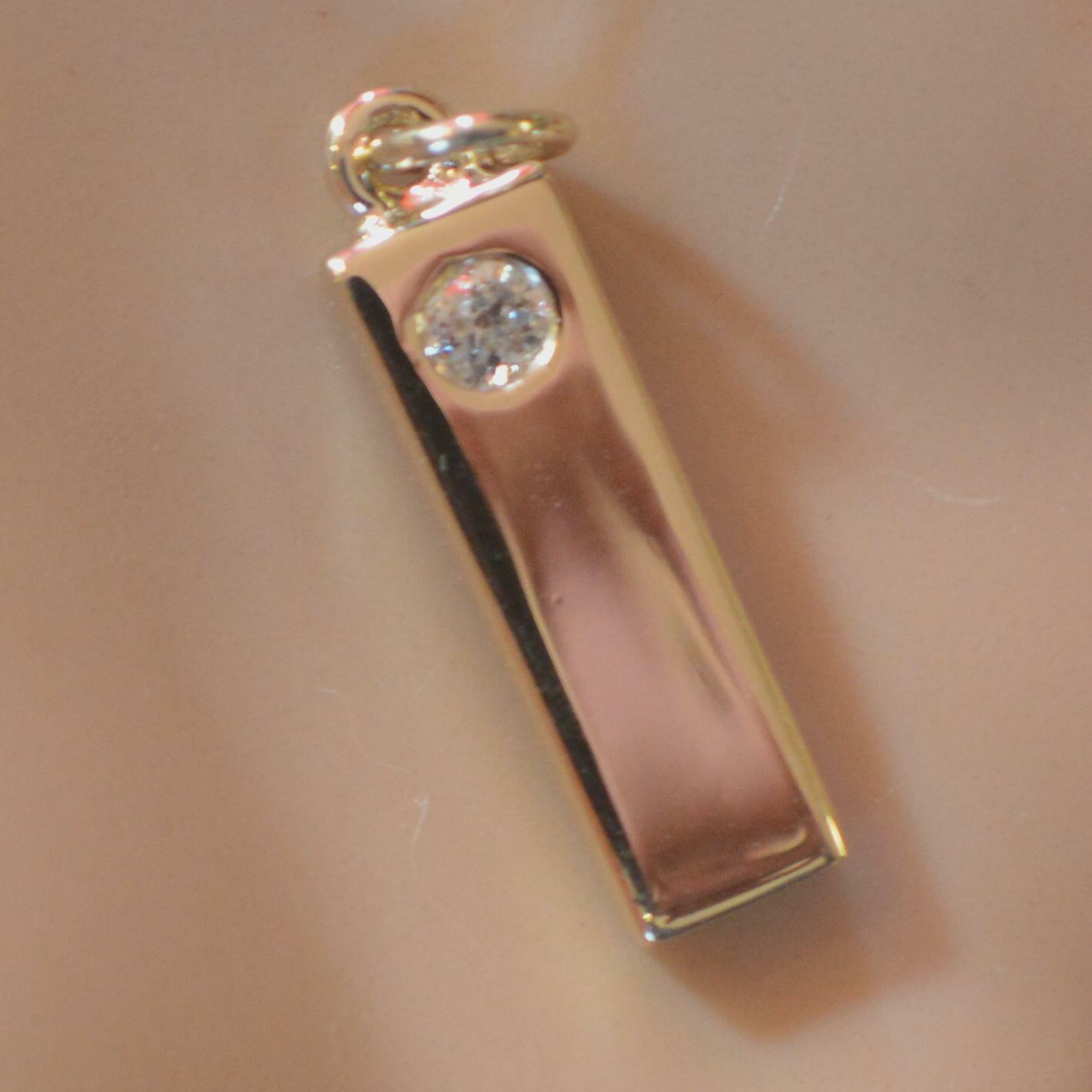 9ct gold new solid diamond ingot | eBay