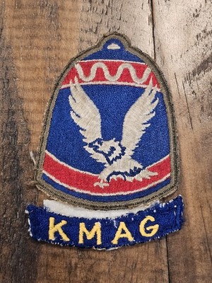 WWII US Army Korean KMAG Military Assistance Command Patch L@@K!!! | eBay