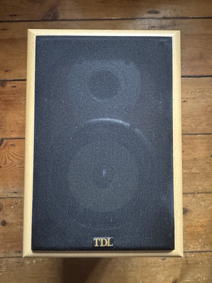 TDL Nucleus Stereo Bookshelf/standmount Speakers (pair) Beech Vintage ...
